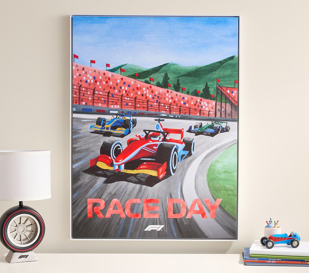 Formula 1® Race Day Art | Pottery Barn Kids