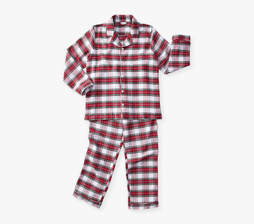 Open Box: Adult Stewart Plaid Flannel Pajama, Large - Plaid | Pottery ...