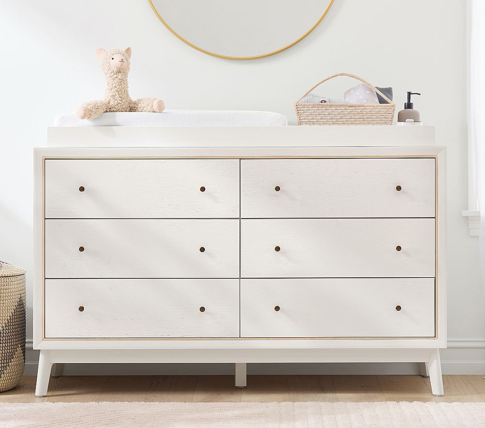 Riley 6-Drawer Dresser & Topper (56w x 20d") | Pottery Barn Kids