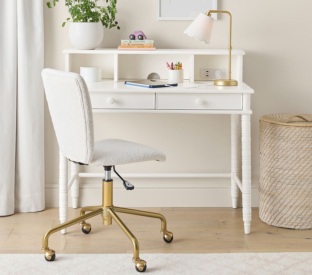 Elsie Simple Kids Desk & Hutch | Pottery Barn Kids