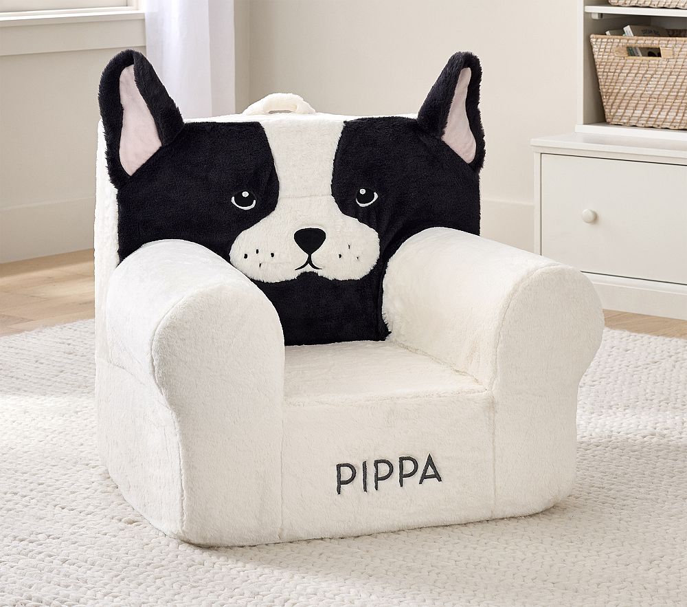 Anywhere Chair®, Cozy Critter Pippa Frenchie | Pottery Barn Kids