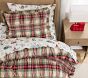 Holiday Plaid Smocked Comforter & Shams | Pottery Barn Kids