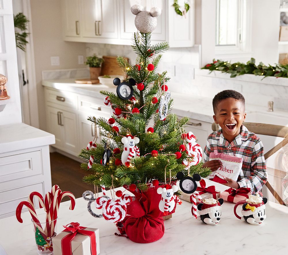 Disney Mickey Mouse Mini Light-Up Tree | Pottery Barn Kids