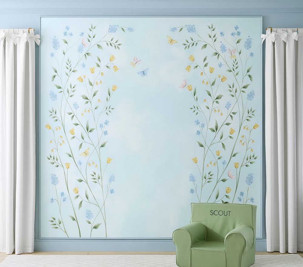 Floral Mural | Pottery Barn Kids