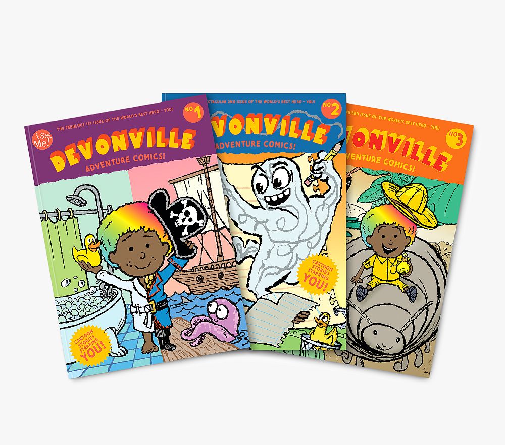 Kidville Personalized Comic Book Series | Pottery Barn Kids
