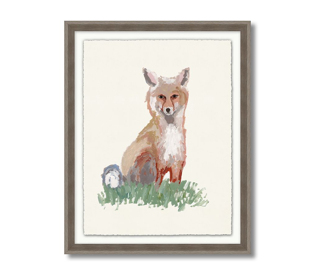 Open Box: Jordan Connelly Fox Friend Framed Wall Art (16" x 20 ...