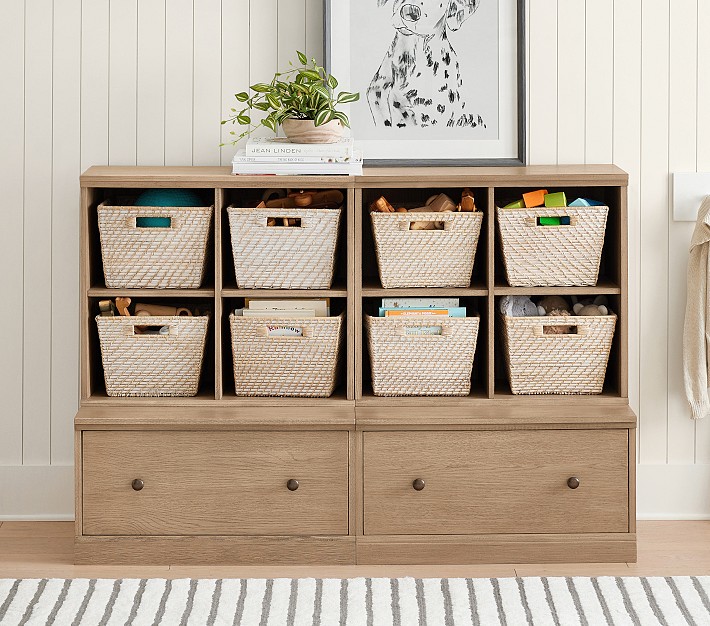 Charlie Wall 2 Drawer Base Set | Playroom Storage | Pottery Barn Kids