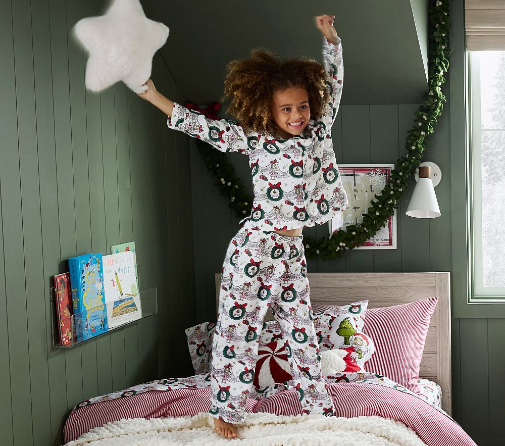 Dr. Seuss's The Grinch™ Cindy-Lou Who™ Pajamas | Pottery Barn Kids