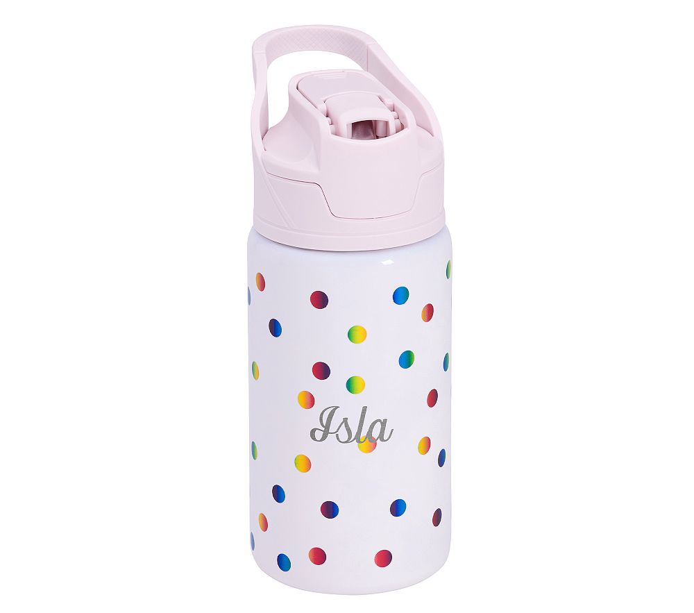 Confetti Dots Mackenzie Water Bottle | Pottery Barn Kids