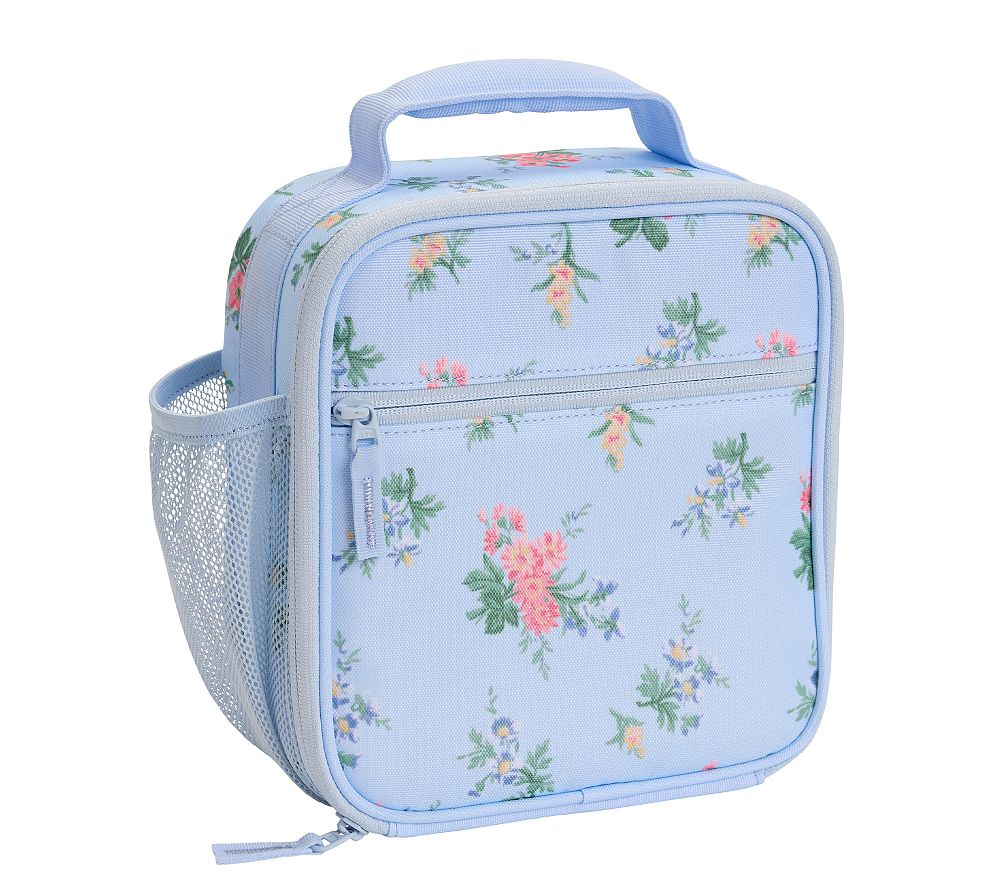 Hill House Home Blue Floral Mackenzie Lunch Box | Pottery Barn Kids