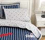 MLB™ Los Angeles Dodgers™ Stripe Organic Cotton Sheet Set | Pottery ...