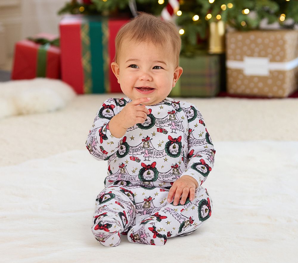 Dr. Seuss's The Grinch™ Cindy-Lou Who™ Organic Cotton Baby Pajama ...