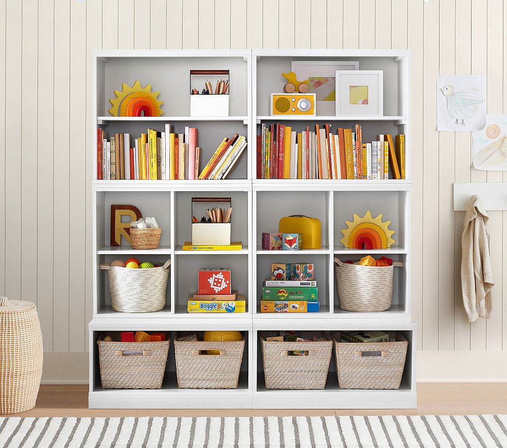Pottery Barn Bookshelf Wall