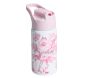 LoveShackFancy Pink Damask Floral Mackenzie Water Bottle | Pottery Barn ...