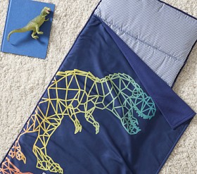 T. Rex Blueprint Mackenzie Nap Mat | Pottery Barn Kids
