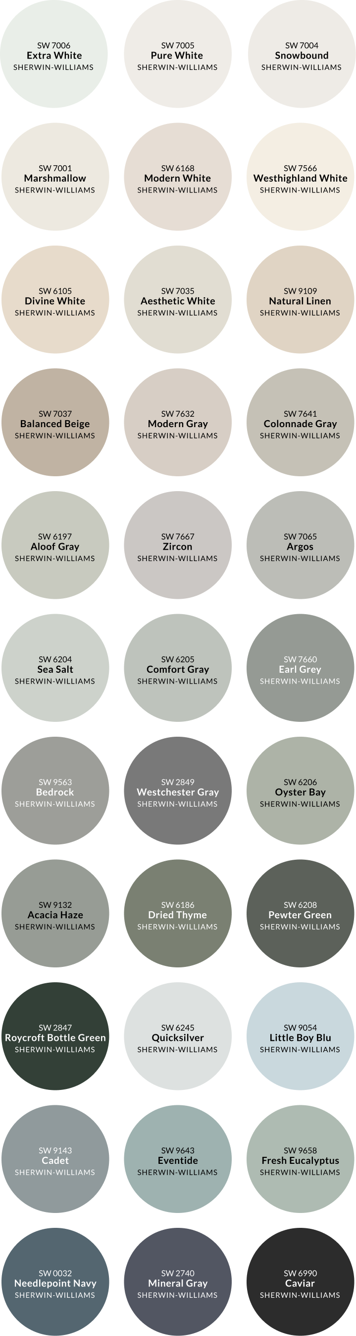 Sherwin Williams Pediment Pottery Barn