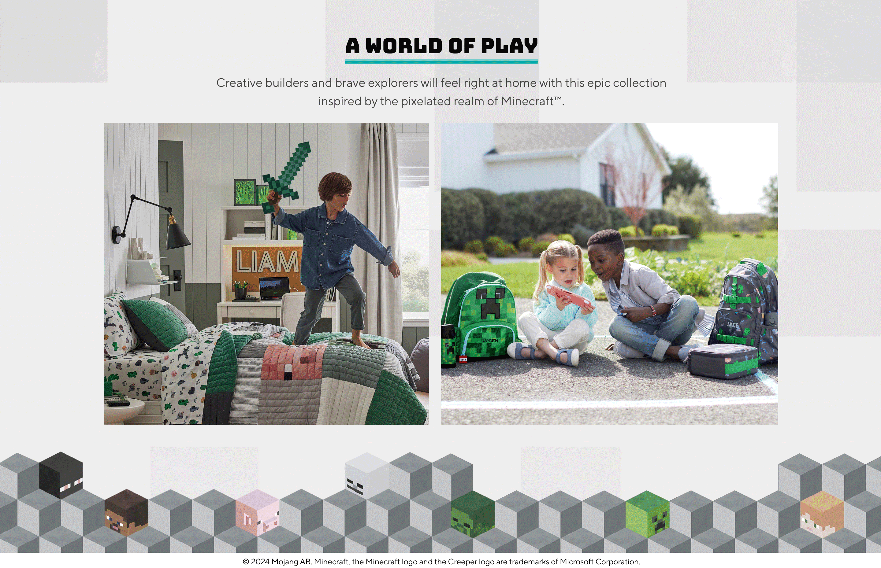 Minecraft™ | Pottery Barn Kids