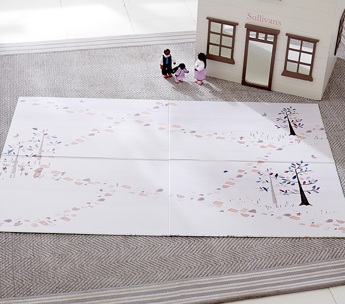 Reversible Dollhouse Play Mat | Pottery Barn Kids