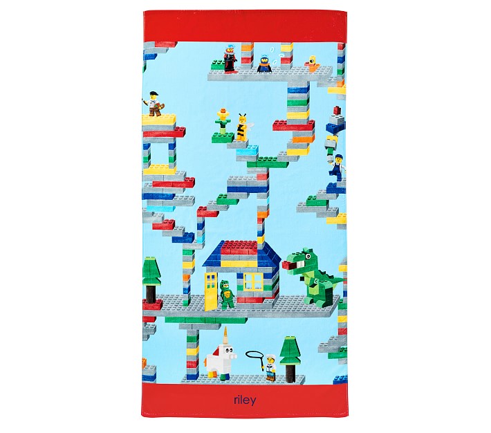 LEGO® Kid Beach Towel | Pottery Barn Kids