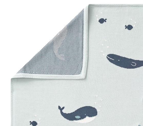 Blankets & Throws Bedding Whale Baby Blanket etna.com.pe