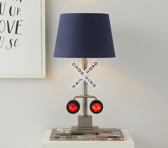 Railroad Crossing Lamp | Kids Lamp | Pottery Barn Kids