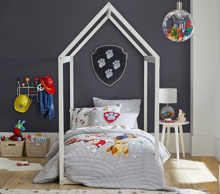 Modern Spindle Kids Side Table | Pottery Barn Kids