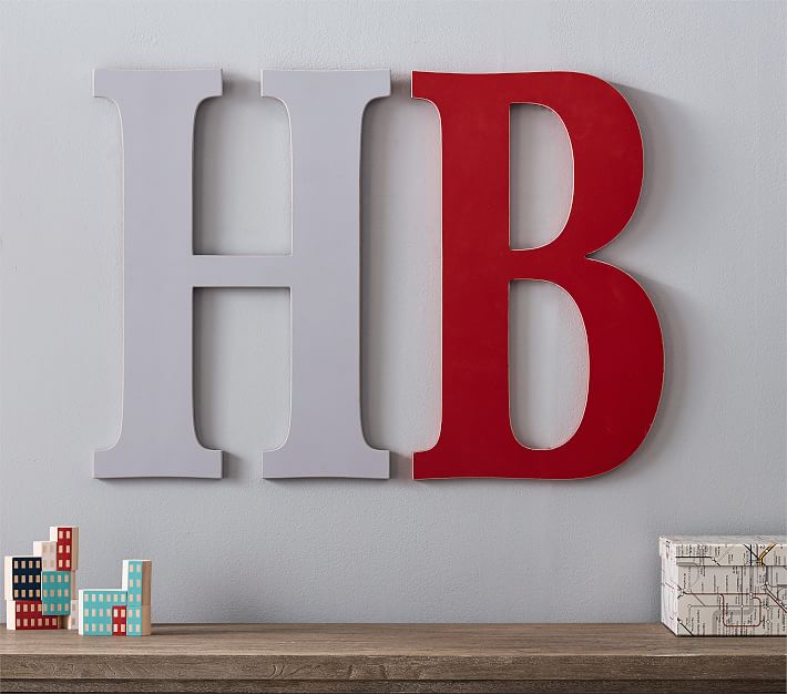 Large Harper Wall Letters | Pottery Barn Kids