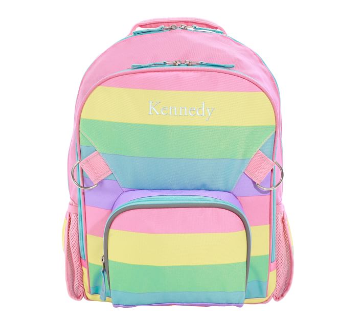 Fairfax Pastel Rainbow Backpacks | Pottery Barn Kids