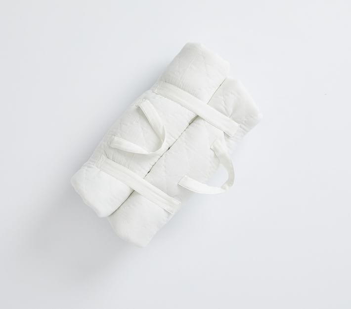 Skye Moon & Stars Muslin Travel Play Mat | Pottery Barn Kids