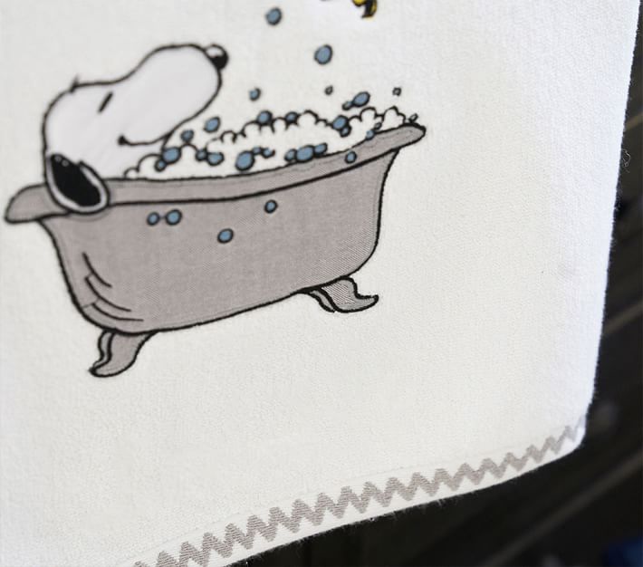 Peanuts® Kids Bath Towel | Pottery Barn Kids