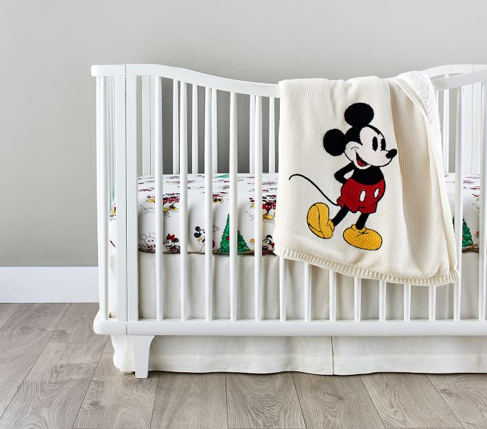 Disney Mickey Mouse and Minnie Mouse Heirloom Baby Blankets | Pottery ...
