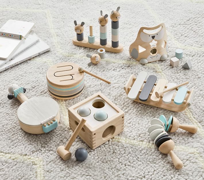 Plan Toys x pbk Drum Set | Pottery Barn Kids