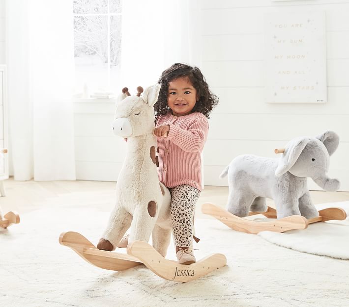 Giraffe Nursery Rocker | Animal Rocker | Pottery Barn Kids