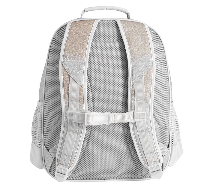 Silver & Gold Ombre Sparkle Glitter Kids Backpacks | Pottery Barn Kids