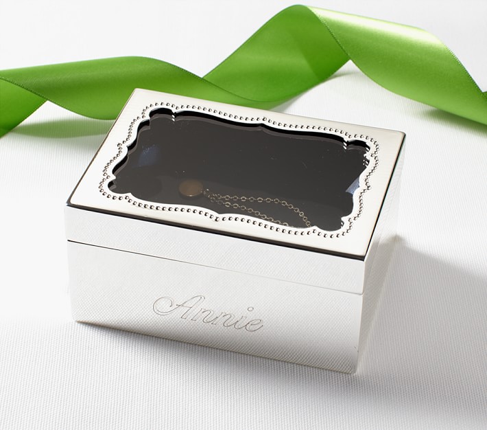 Antique Silver Keepsake Box | Baby Keepsake | Pottery Barn Kids