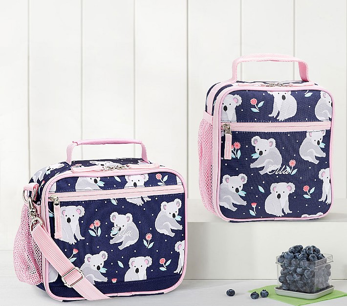Pink Navy Koala Kids Lunch Box | Pottery Barn Kids