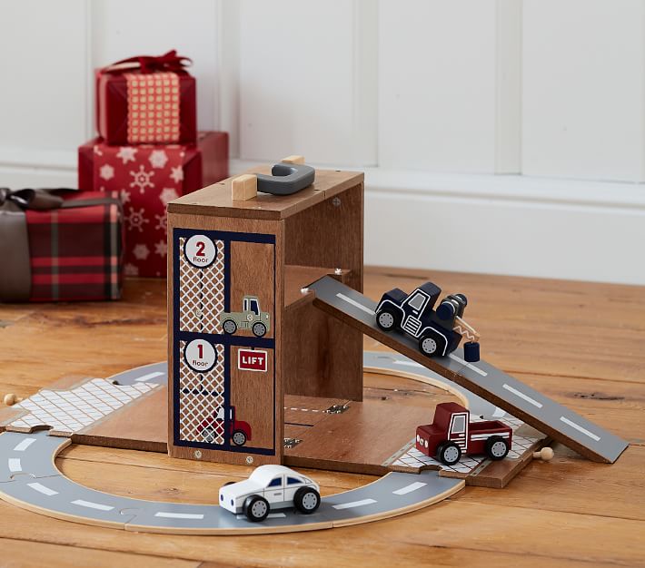Mobile Toy Car Track Set | Pottery Barn Kids