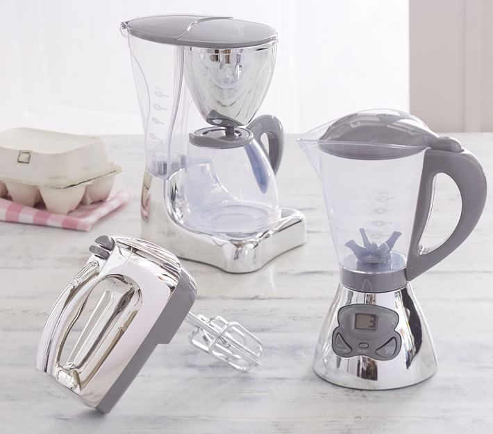Chrome Hand Mixer | Toy Kitchen Accessories | Pottery Barn Kids