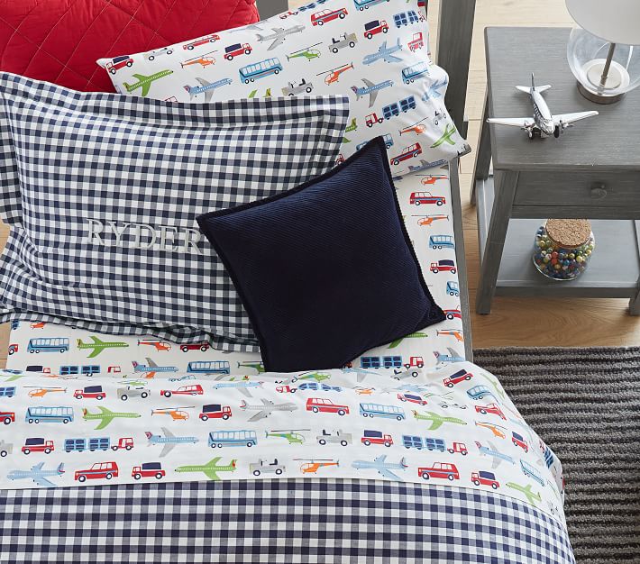 Organic Brody Kids' Sheet Set | Pottery Barn Kids