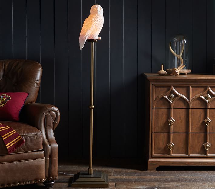 HARRY POTTER™ HEDWIG™ Owl Sculpted Kids Floor Lamp | Pottery Barn Kids