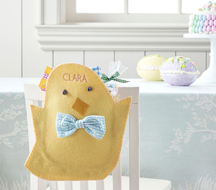 Chick Chairbacker | Easter Table Decor | Pottery Barn Kids