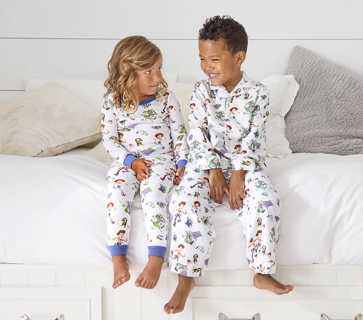 Disney•Pixar TOY STORY Kids Flannel Pajamas | Pottery Barn Kids