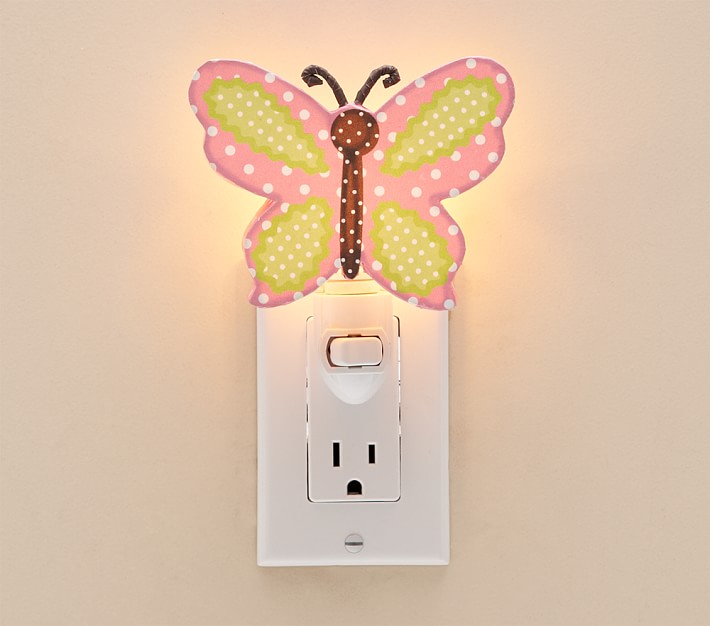 Butterfly Kids Night Light | Pottery Barn Kids