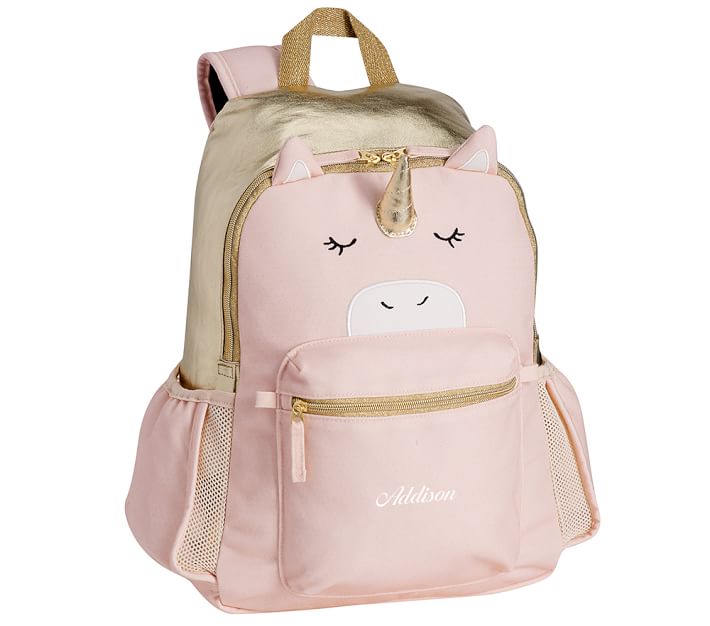 The Emily & Meritt Blush Unicorn Kids Backpack | Pottery Barn Kids