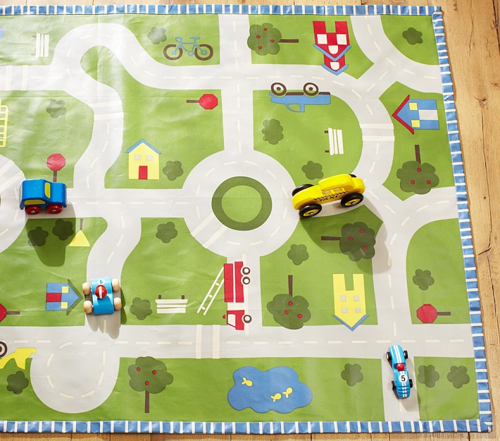 Transportation Splat Mat | Pottery Barn Kids