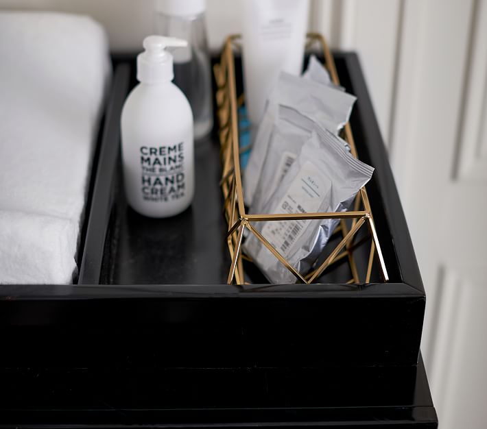 Metal Prism Modern Diaper Caddy | Pottery Barn Kids