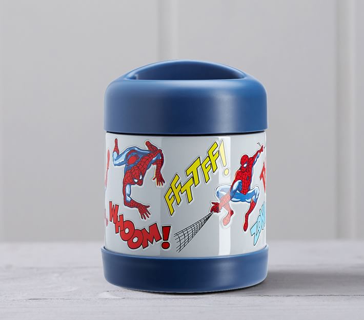 Marvel Glow-in-the-Dark Spider-Man Thermos | Food Storage | Pottery ...