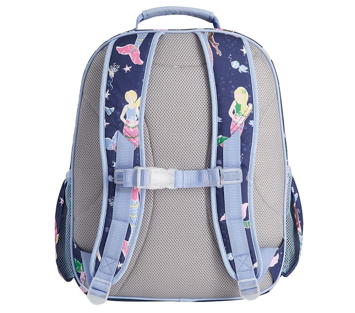 Mackenzie Navy Mermaid Kids Backpack | Pottery Barn Kids