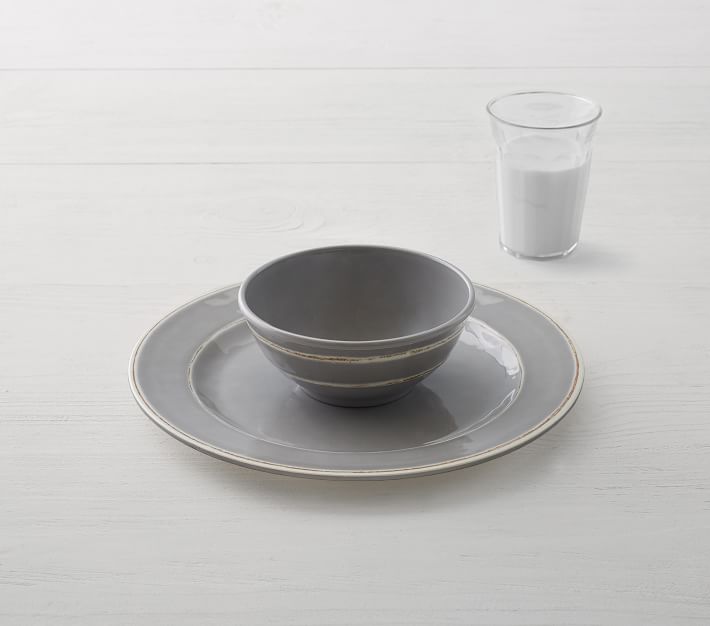 Gray Cambria Kids Dinnerware Collection | Pottery Barn Kids