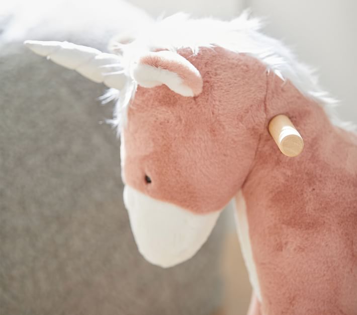 Unicorn Plush Nursery Rocker | Pottery Barn Kids